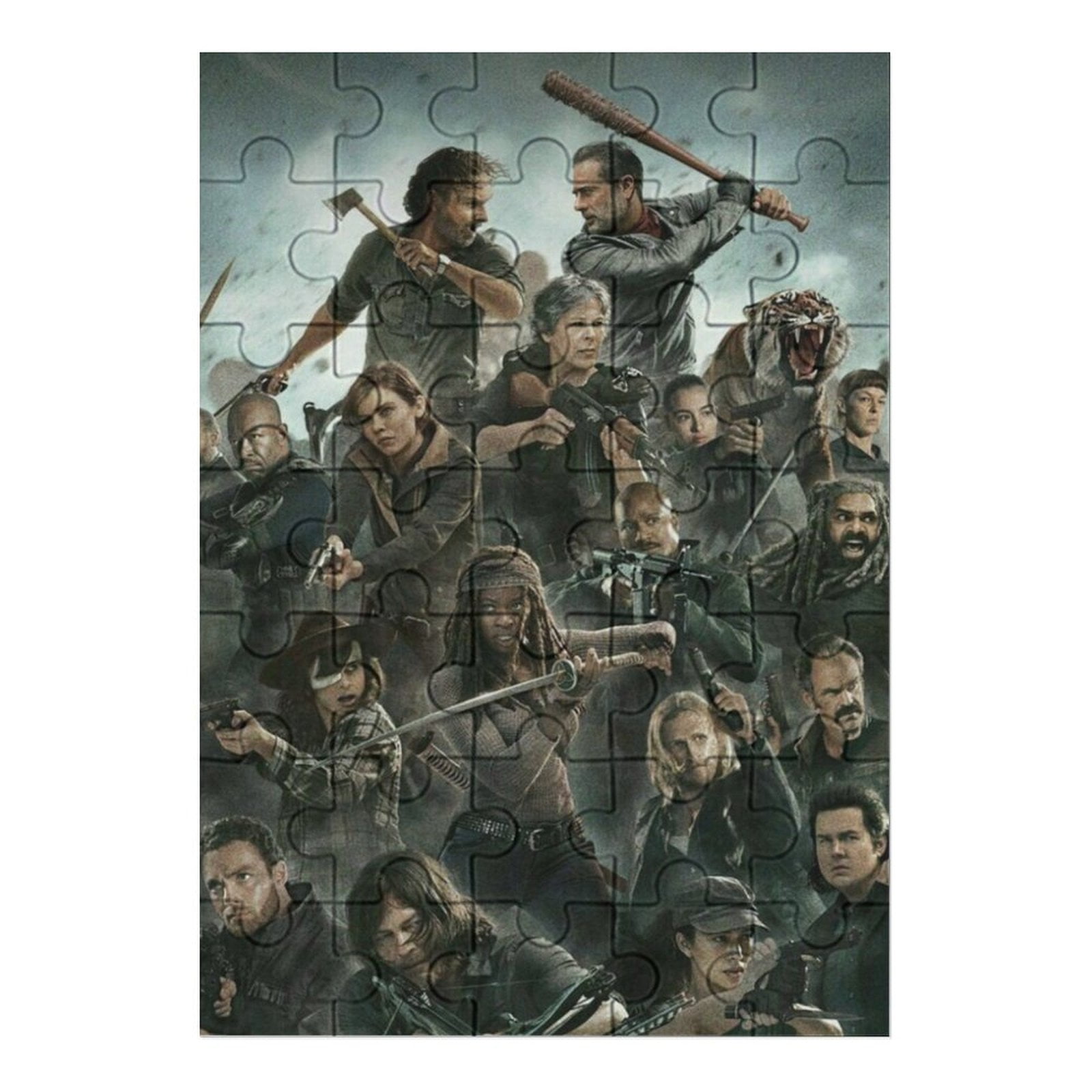 Walking Dead Picture Puzzle 35 PCS Wooden Puzzle Artwork Jigsaw Puzzles ...