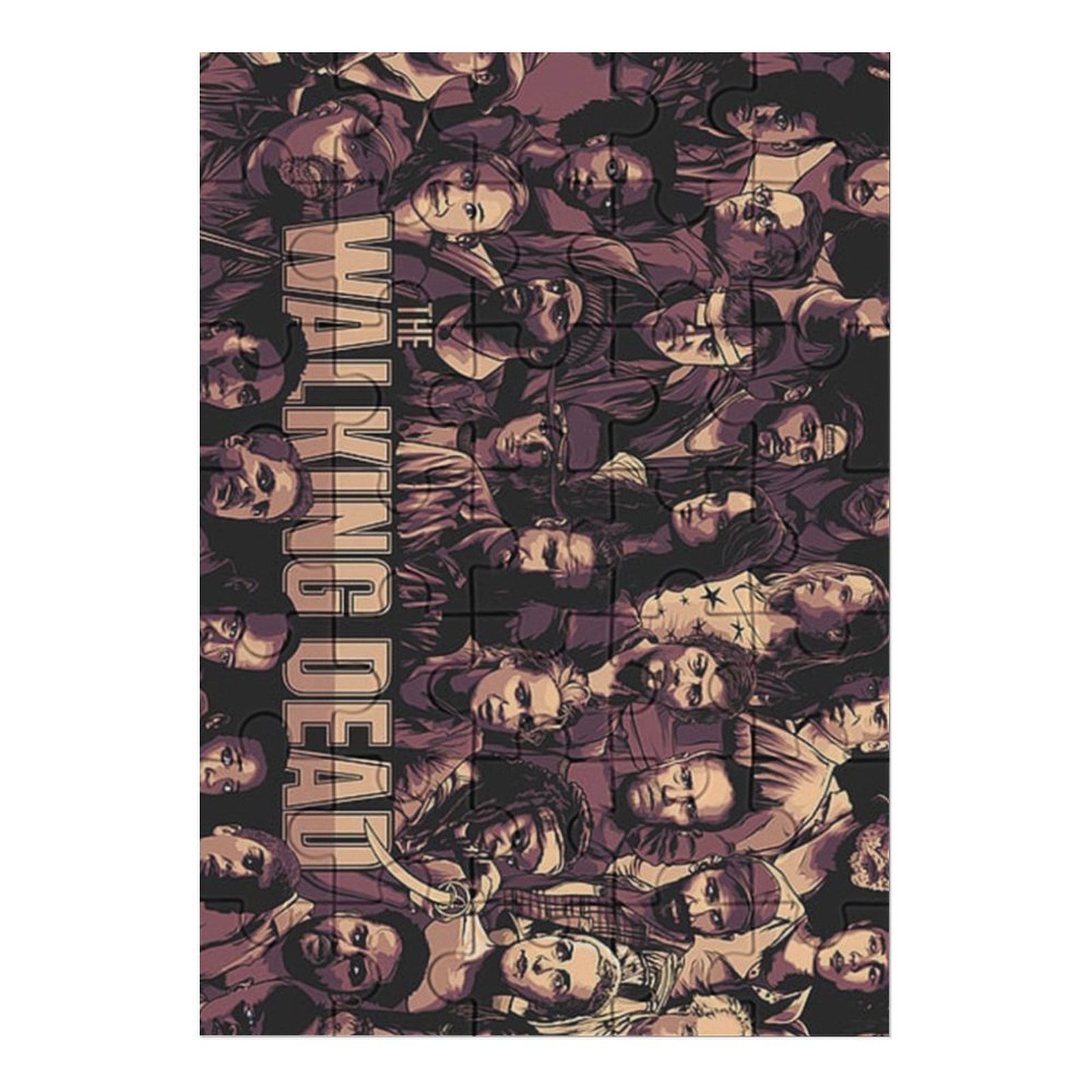 Walking Dead Picture Puzzle 35 PCS Wooden Puzzle Artwork Jigsaw Puzzles ...