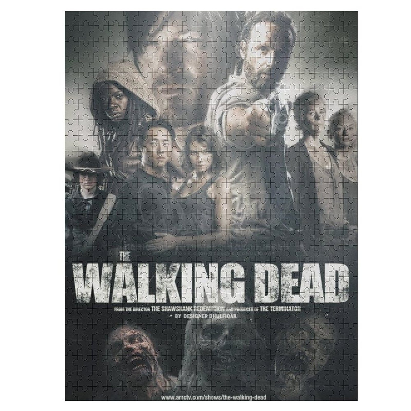 Walking Dead Picture Puzzle 500 PCS Wooden Puzzle Artwork Jigsaw ...