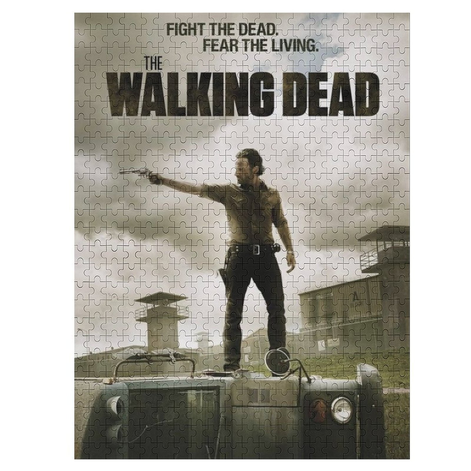 Walking Dead Picture Puzzle 500 PCS Wooden Puzzle Artwork Jigsaw ...