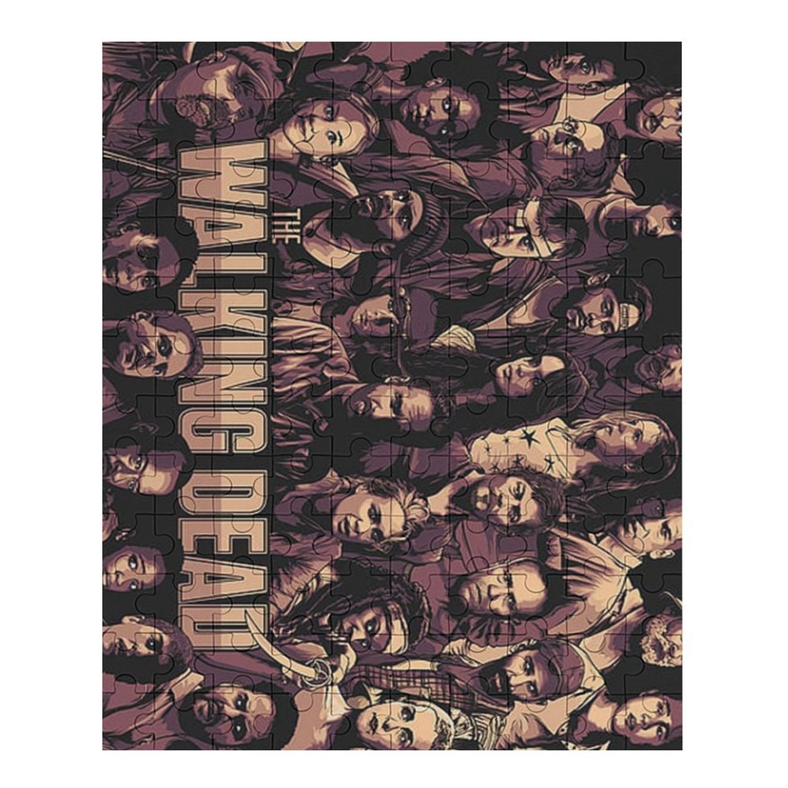 Walking Dead Picture Puzzle 70 PCS Wooden Puzzle Artwork Jigsaw Puzzles ...