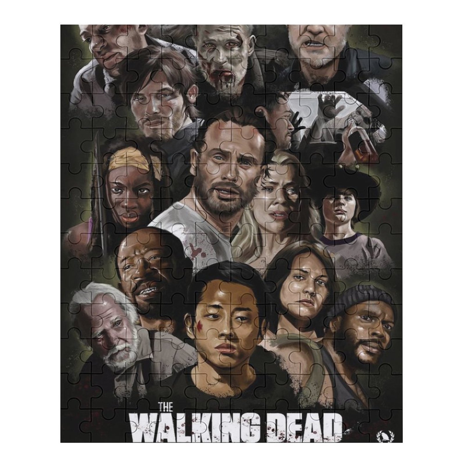 Walking Dead Picture Puzzle 70 PCS Wooden Puzzle Artwork Jigsaw Puzzles ...