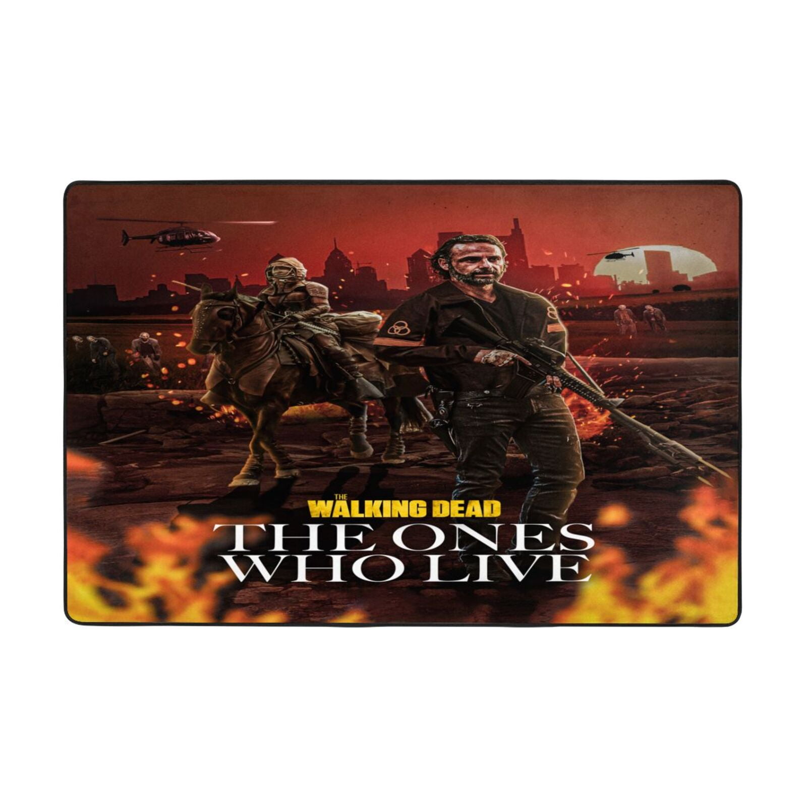 Walking Dead Rug Cartoon Character Carpet For Bedroom Livingroom ...