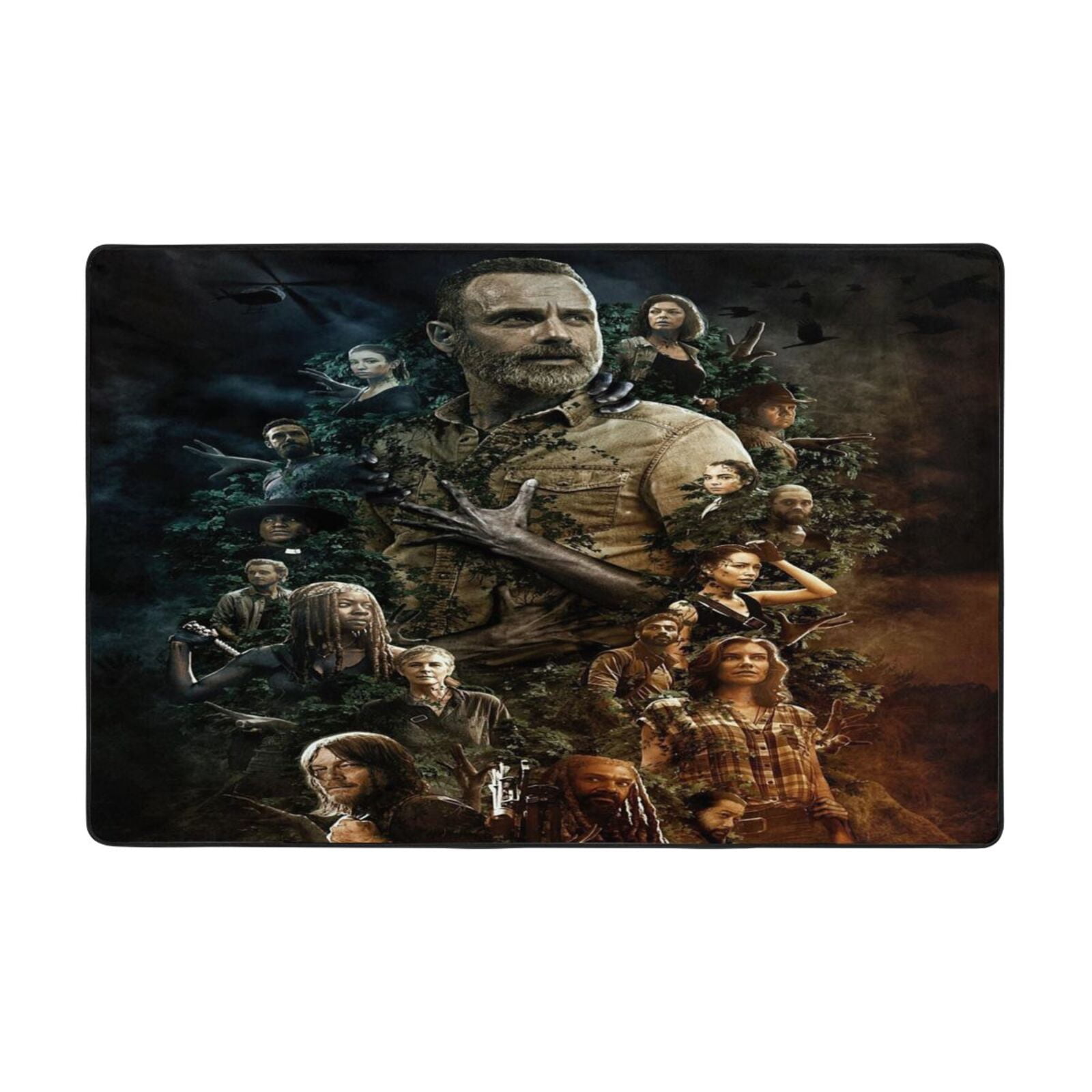 Walking Dead Rug Cartoon Character Carpet For Bedroom Livingroom ...