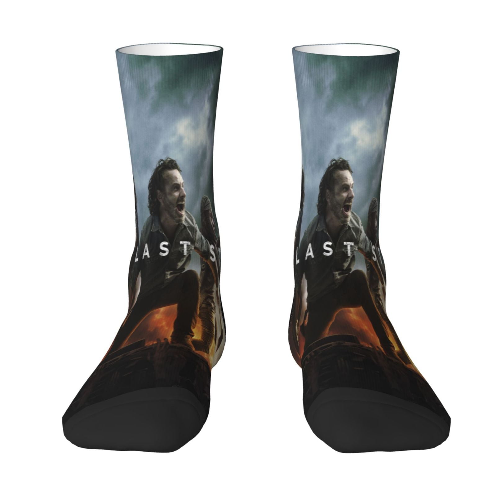Walking Dead Socks Crew Novelty Socks Casual Dress Gifts For Men Women ...