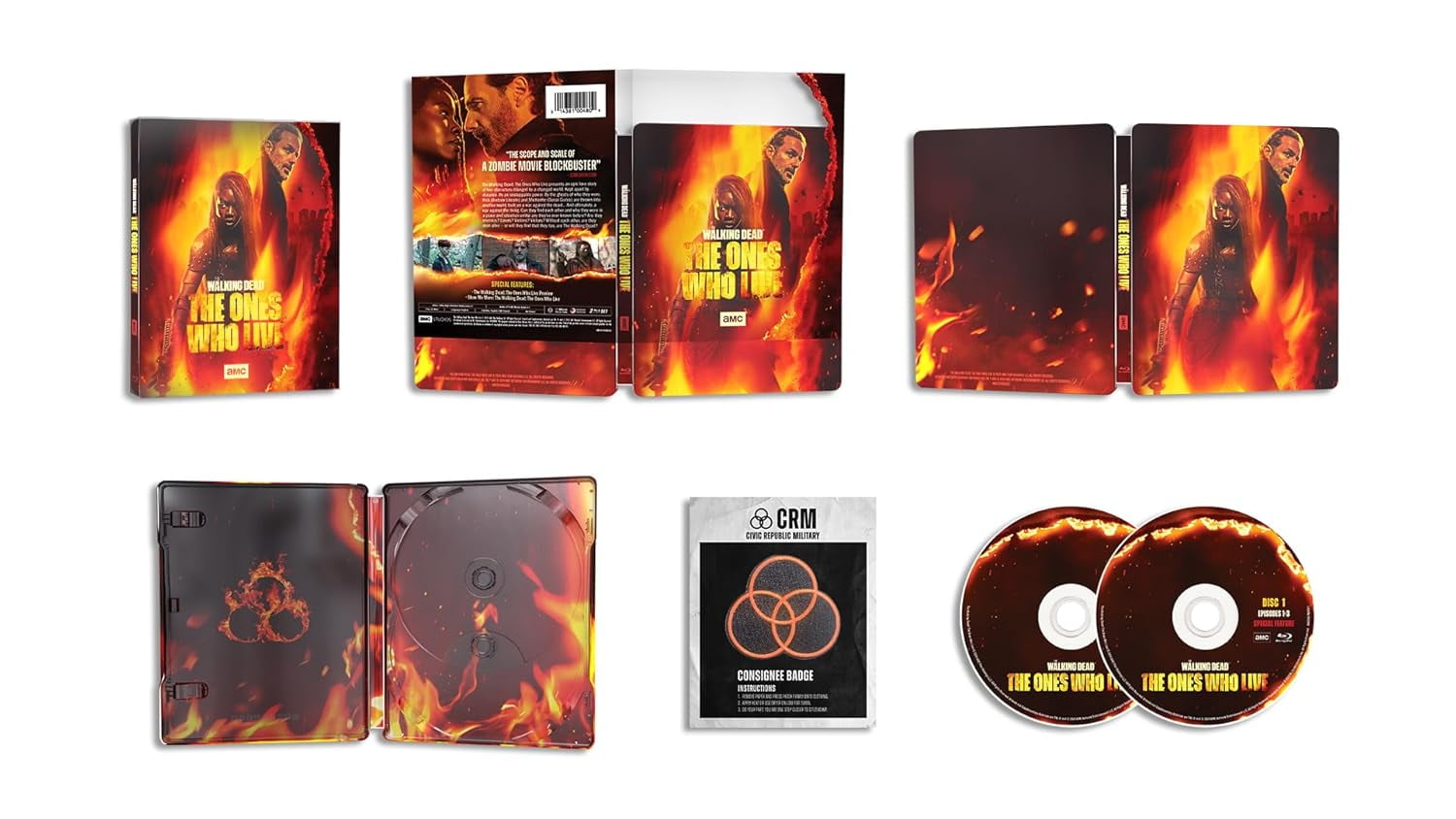 Walking Dead, The: The Ones Who Live, Season 1 (Steelbook) (Blu-ray ...