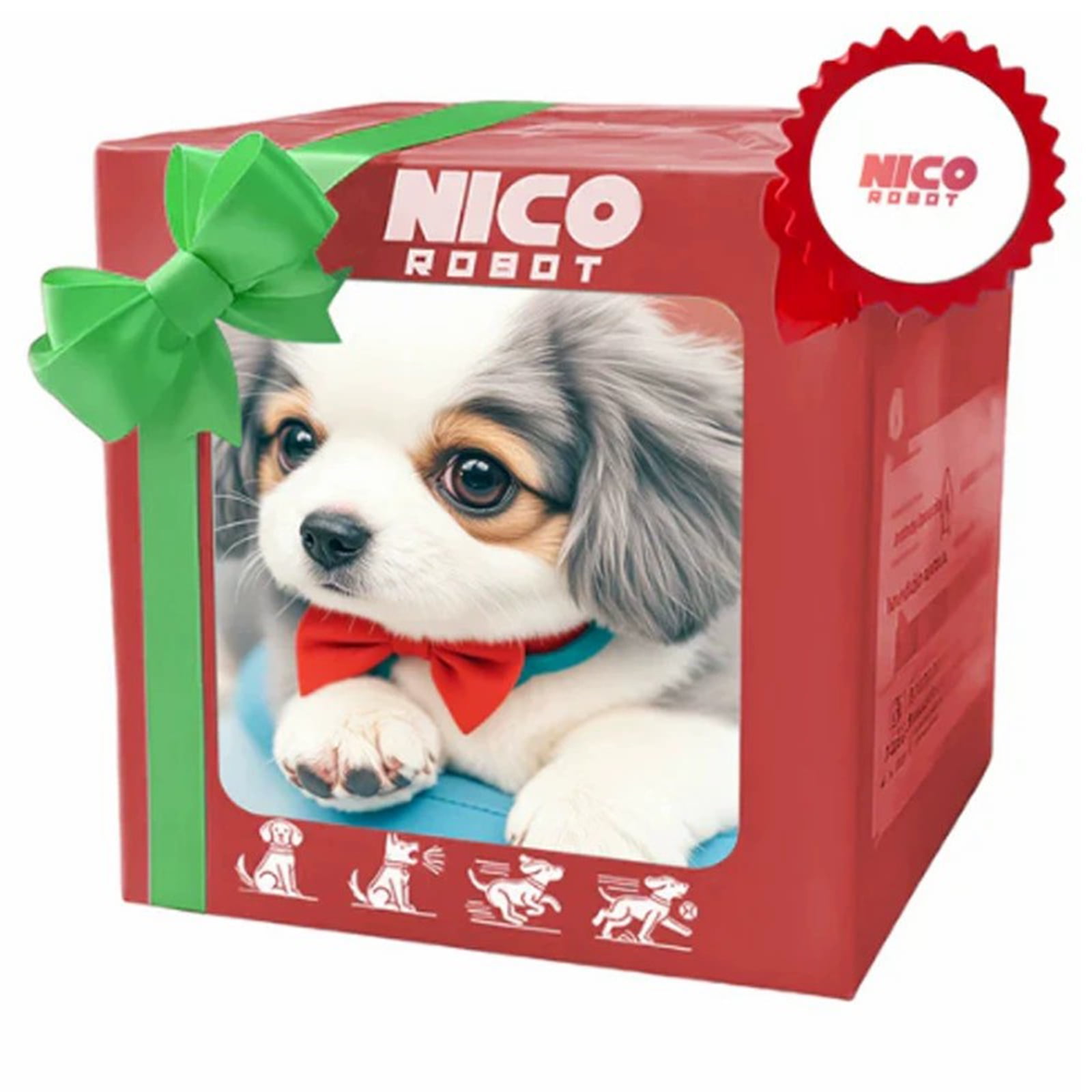 Walking Dog Interactive Electronic Pet Plush Toy Puppy Woof and Moving ...