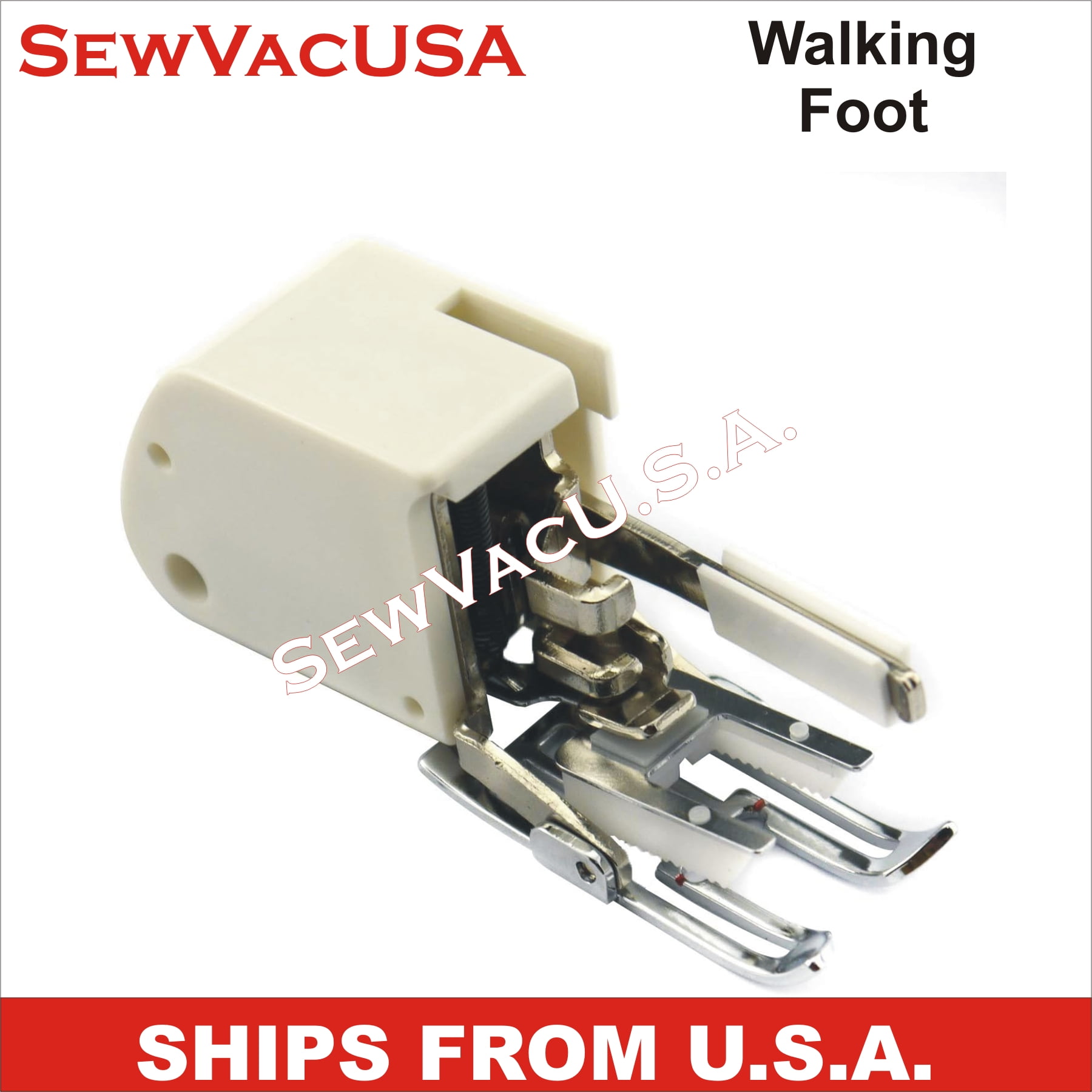 Walking / Even Feed Foot Fits SINGER Models HD6600 & HD6800C - Walmart.com