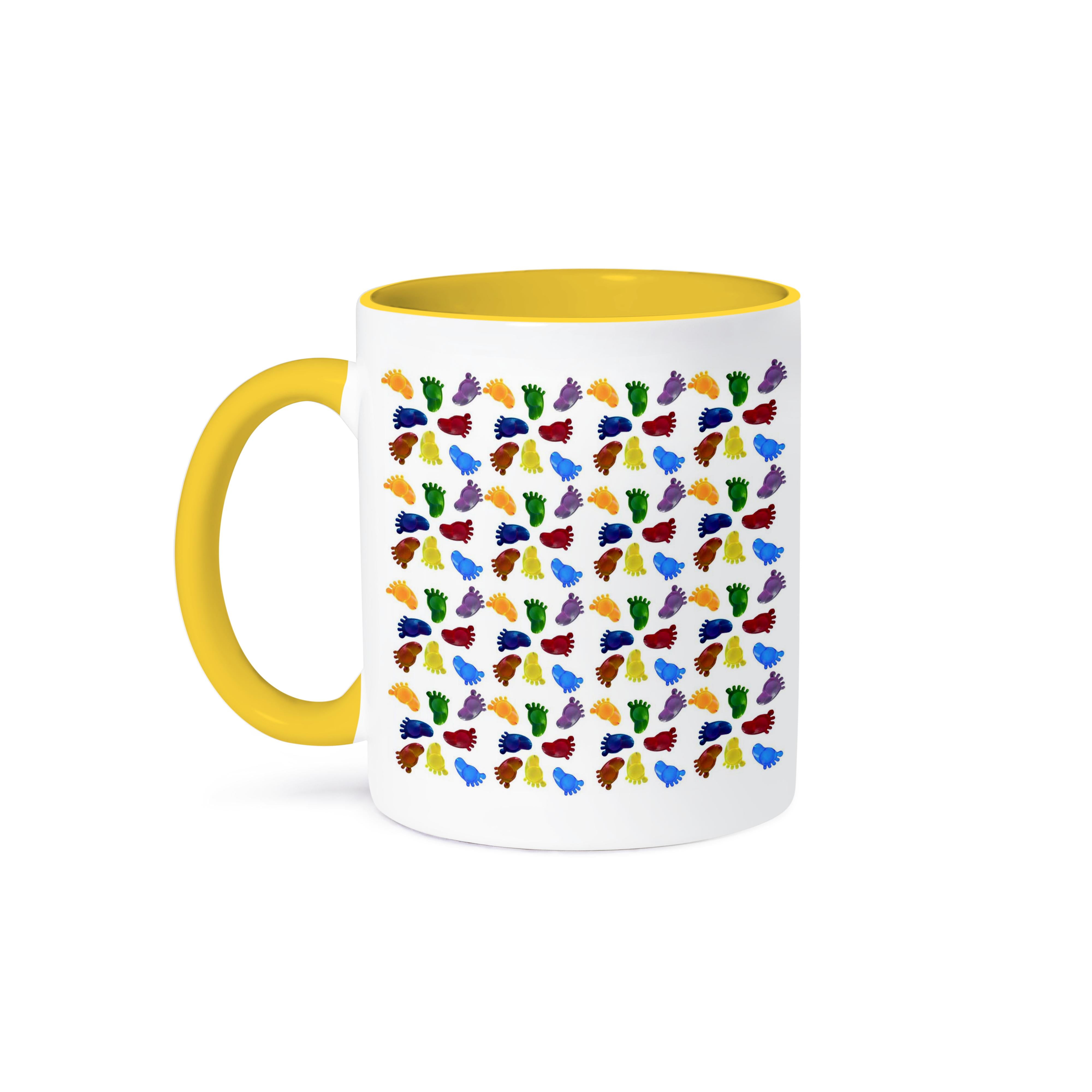 Colorful Feet Mug 11oz - Walmart.com