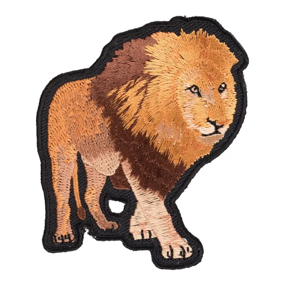 Walking Lion Patch, Jungle Animals & Lion Patches - Walmart.com