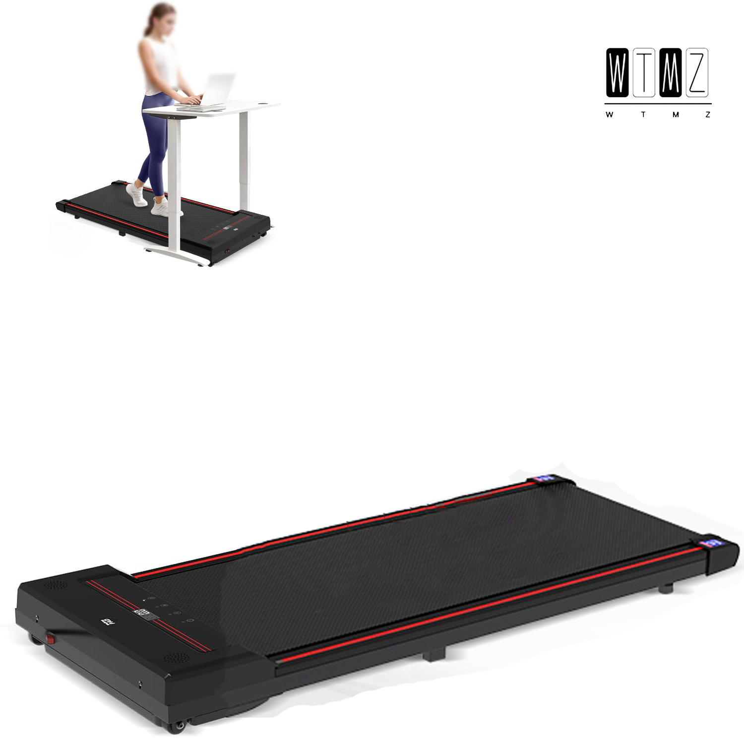 Walking Mat, Undercounter Home Treadmill, 320 lb Weight Capacity, 3-in ...