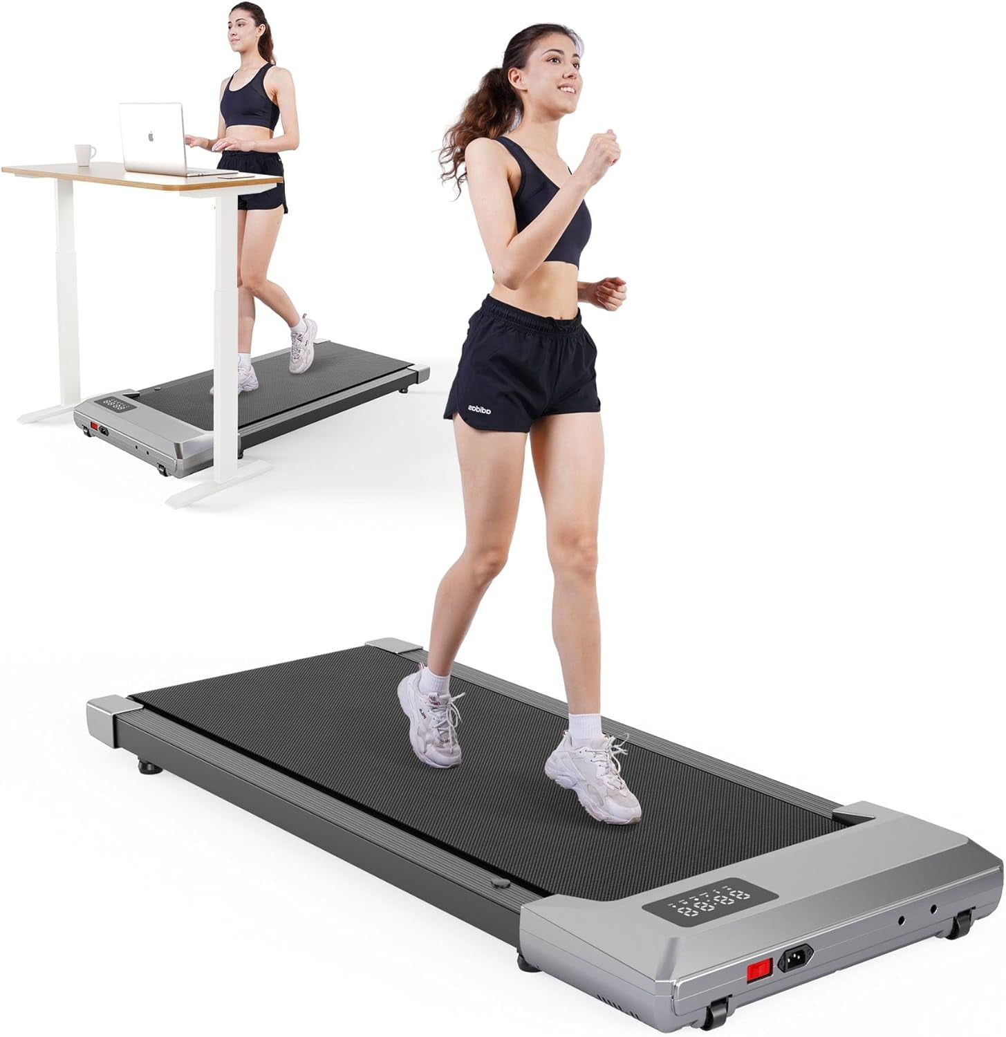 Walking Pad, Under Desk Treadmill, Mini Portable Treadmill with App and ...