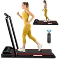Walking Pad Treadmill, 2.5HP Under Desk Treadmill, 2 in 1 Foldable ...