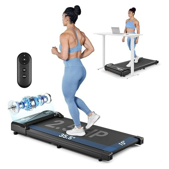 Walking Pad Treadmill Under Desk, Portable Mini Treadmill for Home ...