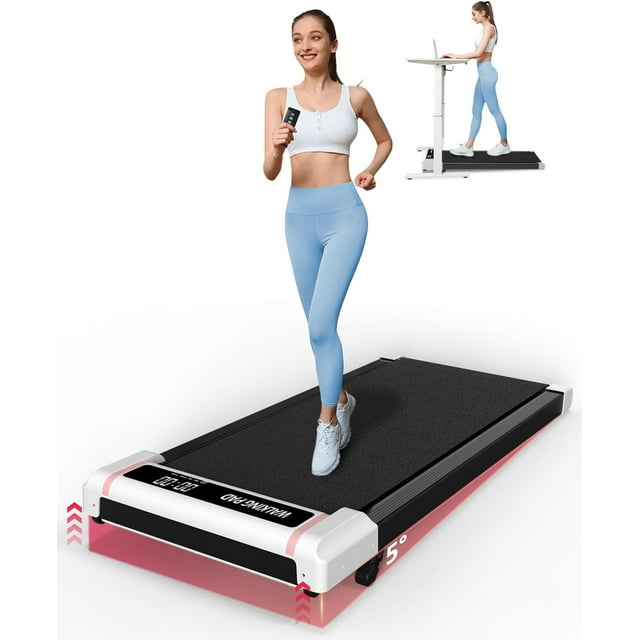 Walking Pad Treadmill with Incline,Under Desk Treadmill with Incline 2 ...