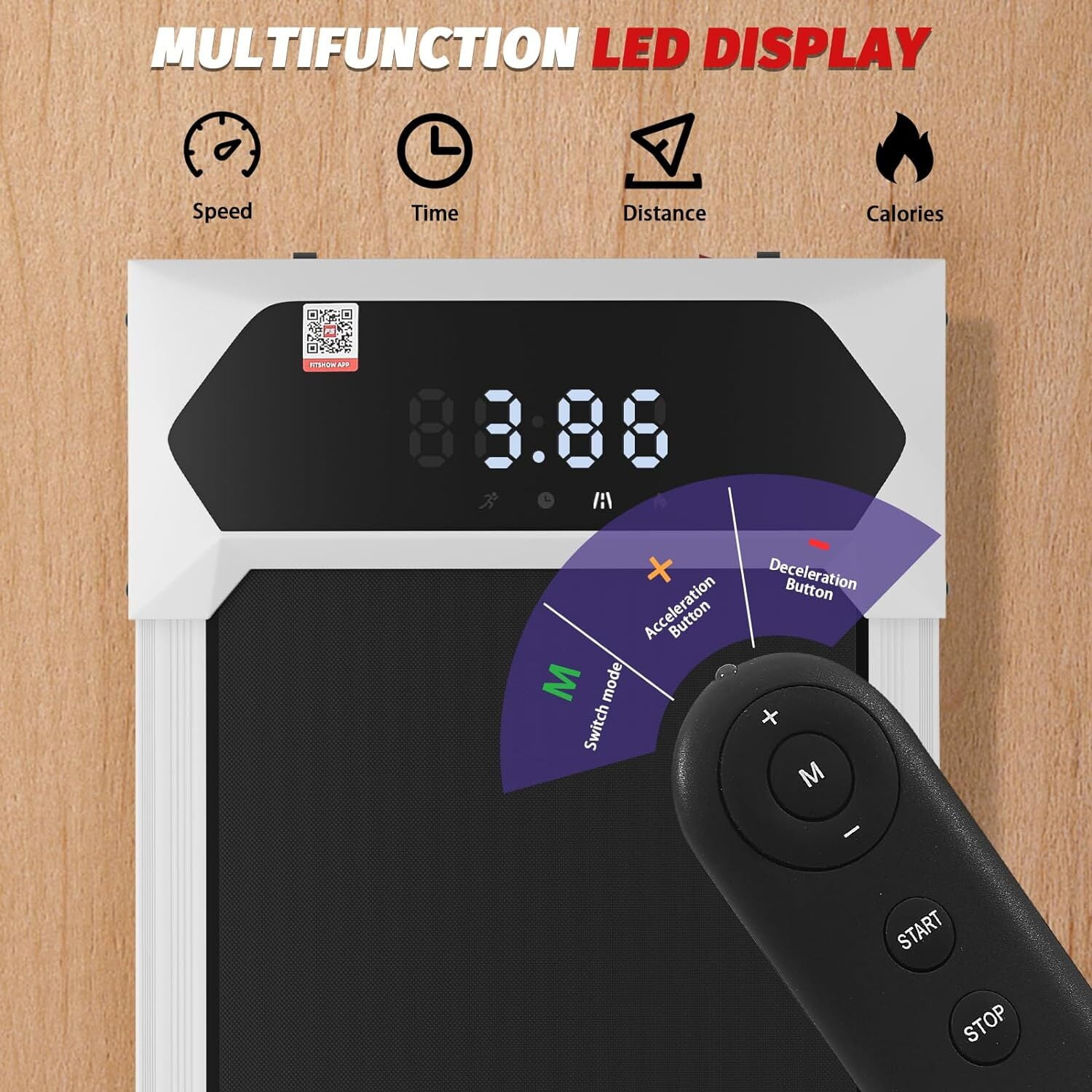 Walking Pad Treadmill,Switch Controller - Walmart.com