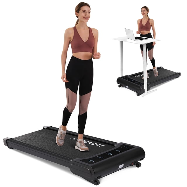 Walking Pad Treadmill,Treadmills for Home,Under Desk Treadmill,with ...