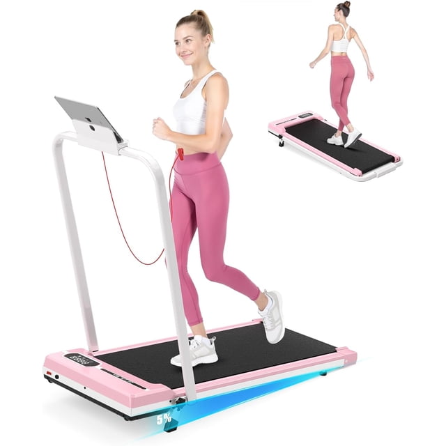 Walking Pad Treadmill, Under Desk Treadmill for Home & Office, Wide ...