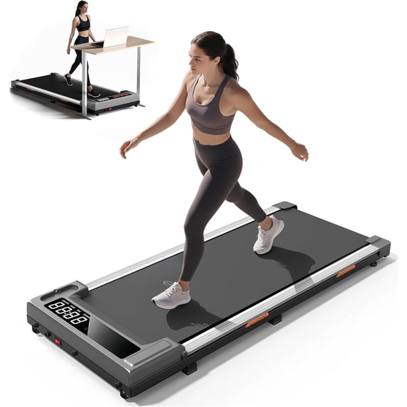 Walking Pad Treadmill, Under Desk Treadmill for and Office with Remote ...