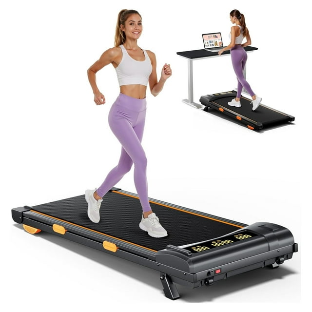 Walking Pad Treadmill, Under Desk Treadmill with Incline, Portable ...