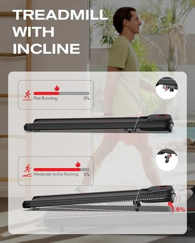 Walking Pad Treadmills Under Desk, Home Treadmill 265/300/320+lbs ...