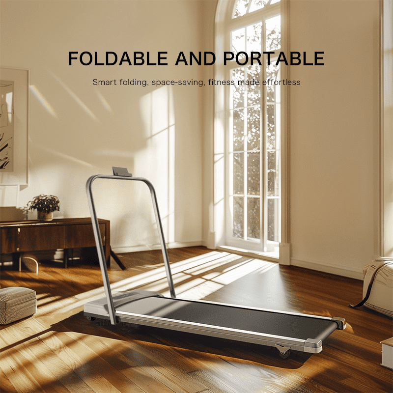 Walking Pad Under Desk Treadmill, Adjustable Speeds Folding Treadmills ...