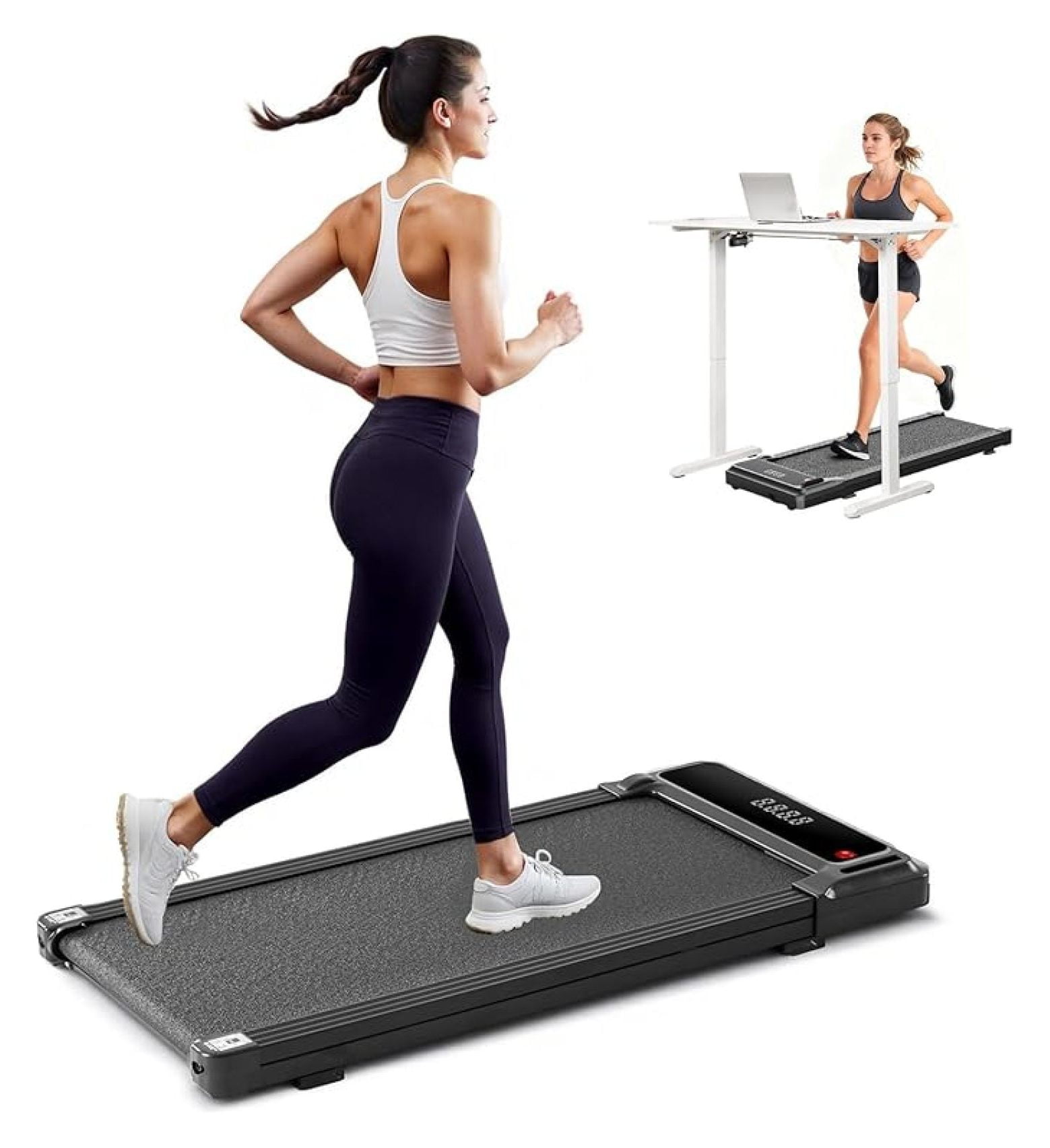 Walking Pad Under Desk Treadmill, Portable Compact Electric Walking ...