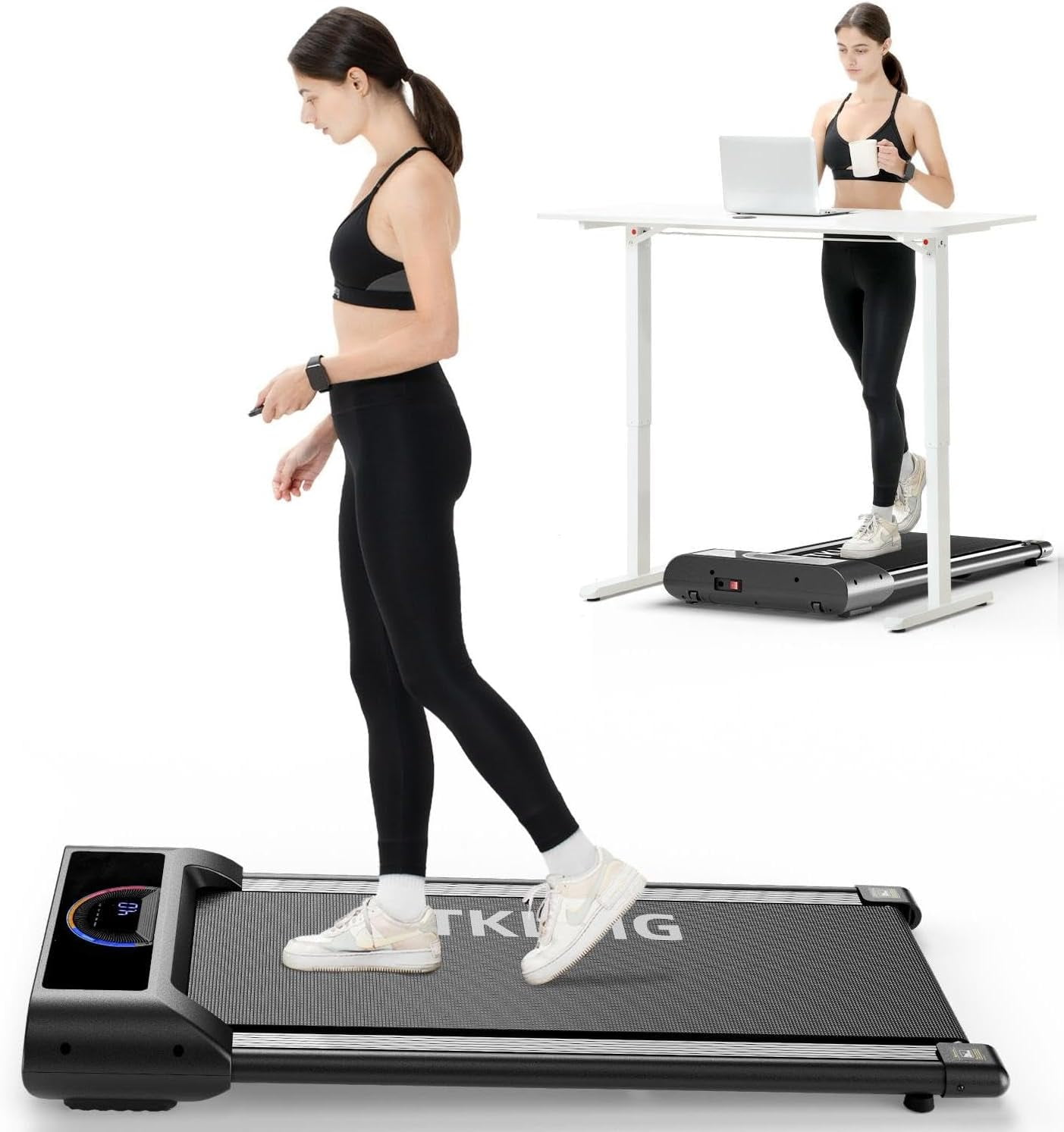 Walking Pad - Under Desk Treadmill, Treadmills for Home/Office ...