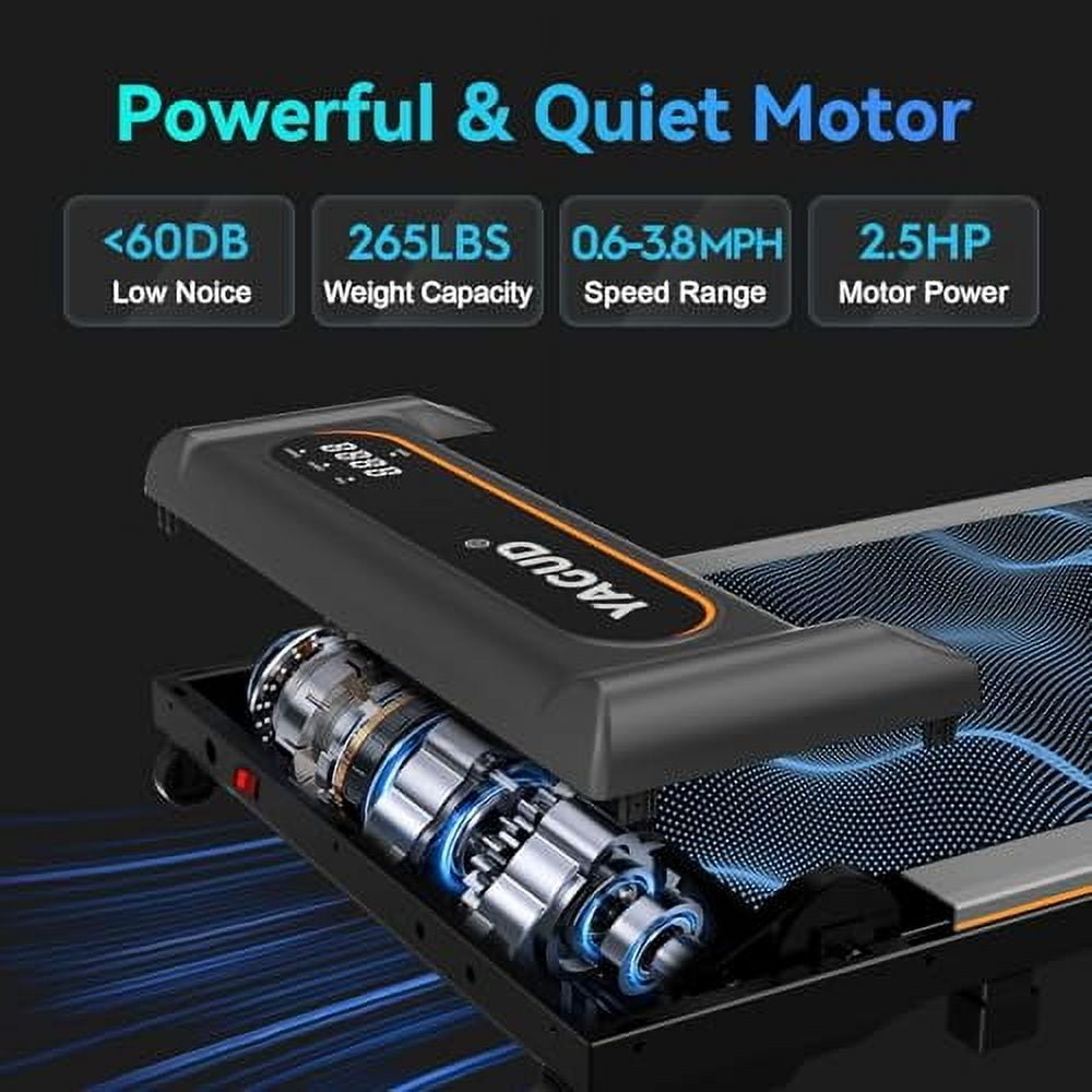 Walking Pad, Walking Pad Treadmill for Home Office, Portable Under Desk ...