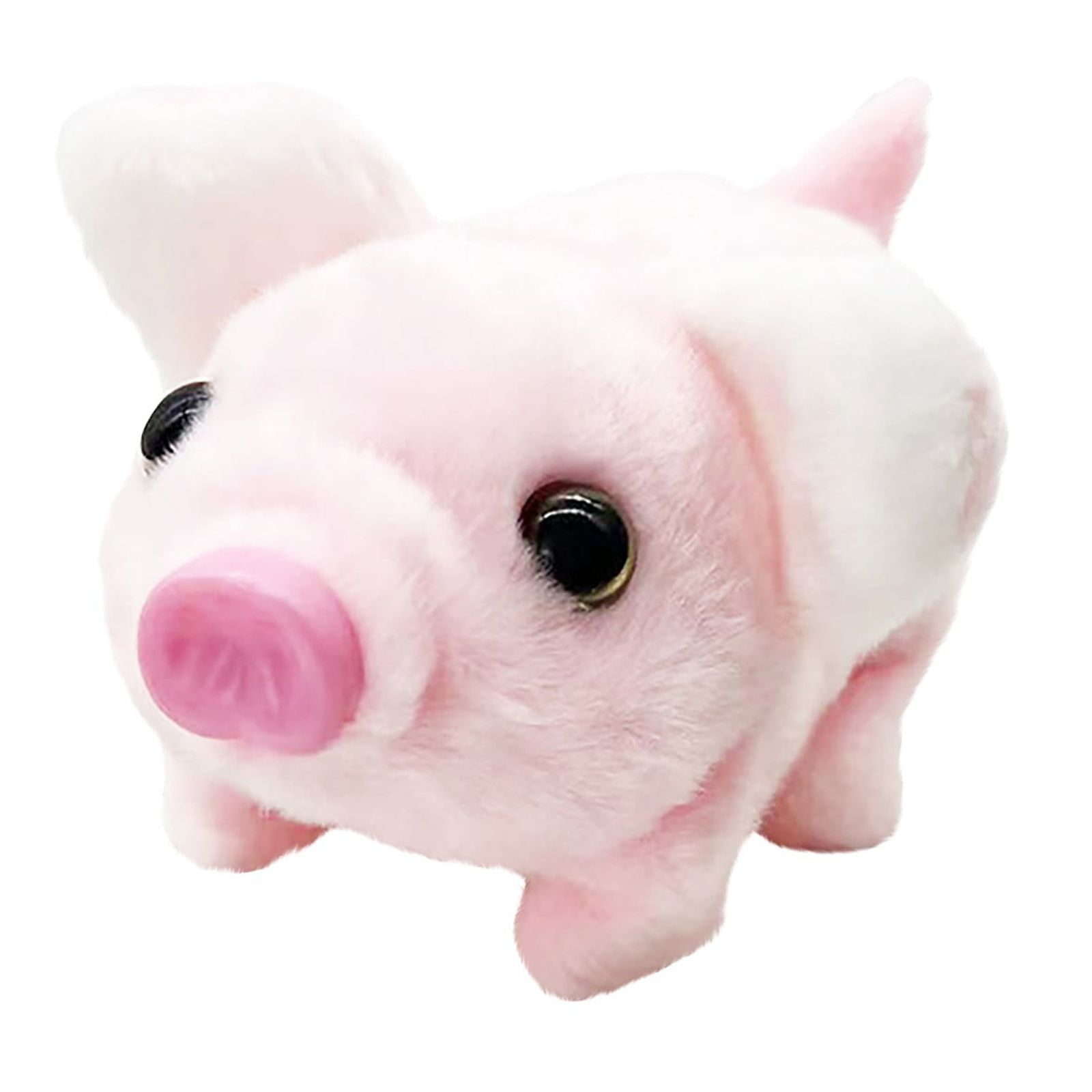 Walking Pig Electronic Plush Toy Interactive Pig Stuffed Animal Twitch ...