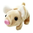 Walking Piggy Pet Interactive Crawling Piglet Electronic Plush Toy Pig ...