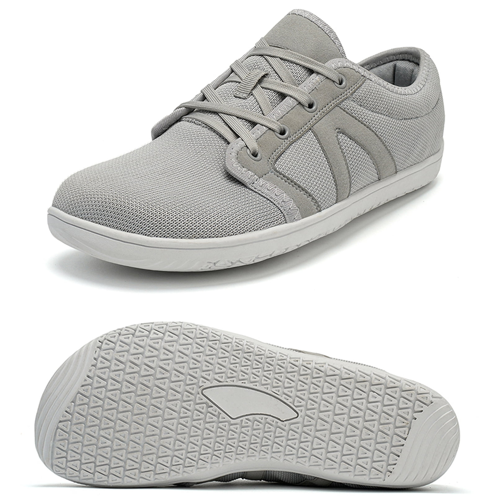 Wide Toe Box Barefoot Shoes Minimalist Mesh Tennis Shoes Zero Drop ...