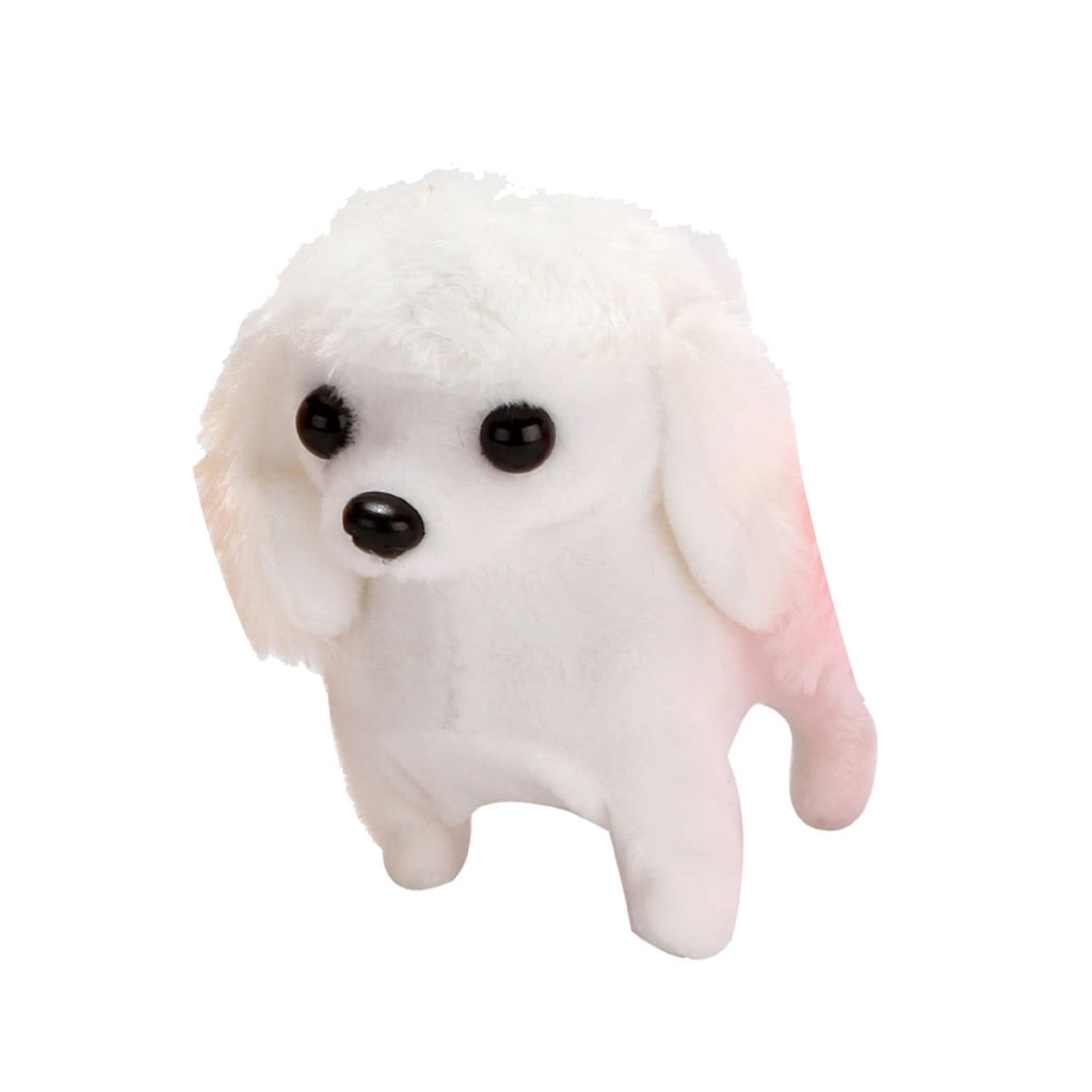 Walking Smart Robot Dog Toy, Interactive Plush Toy with Sound, Electric ...