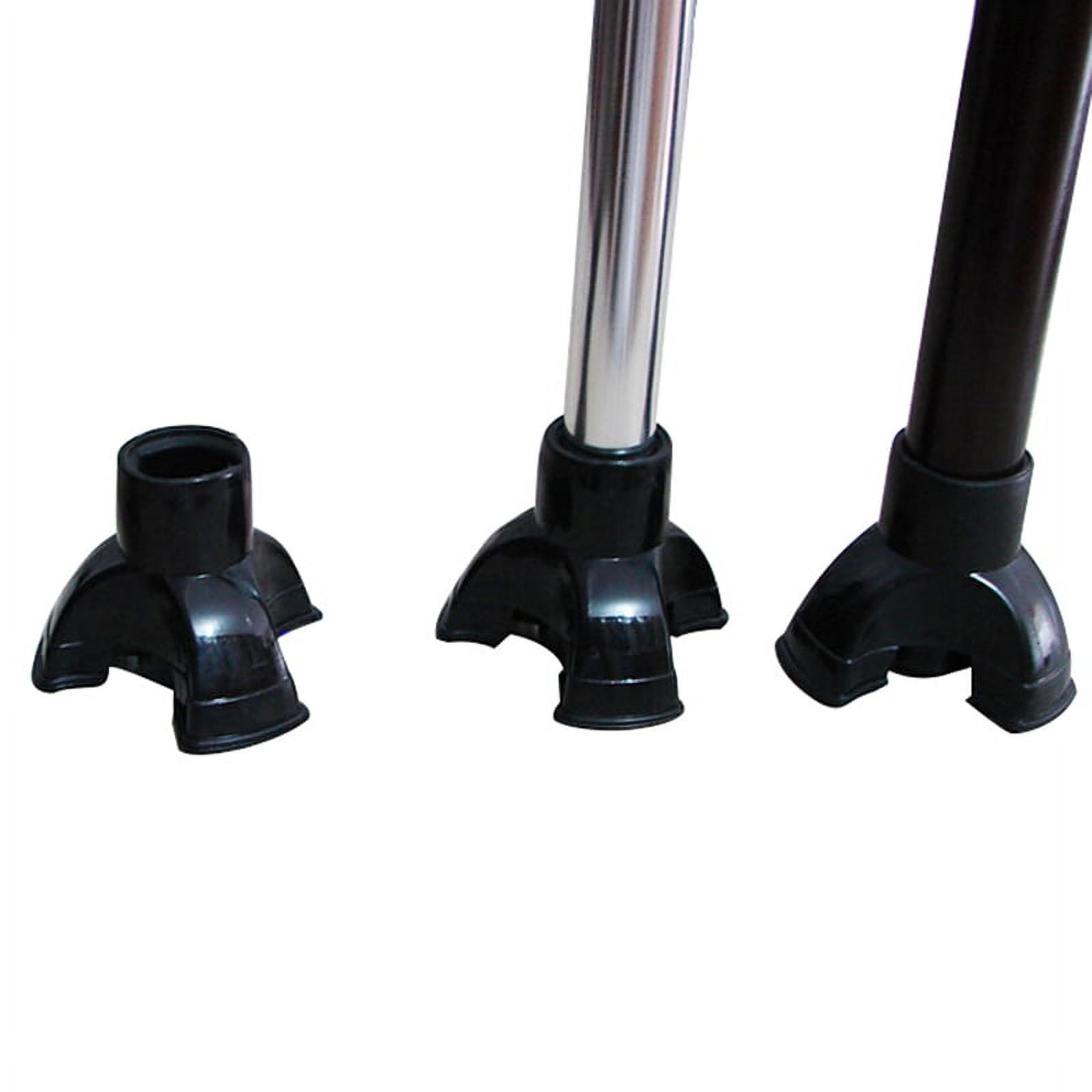 Walking Stick Cane Crutch Pad Rubber Heavy Duty Ferrule End Bottom 19mm ...