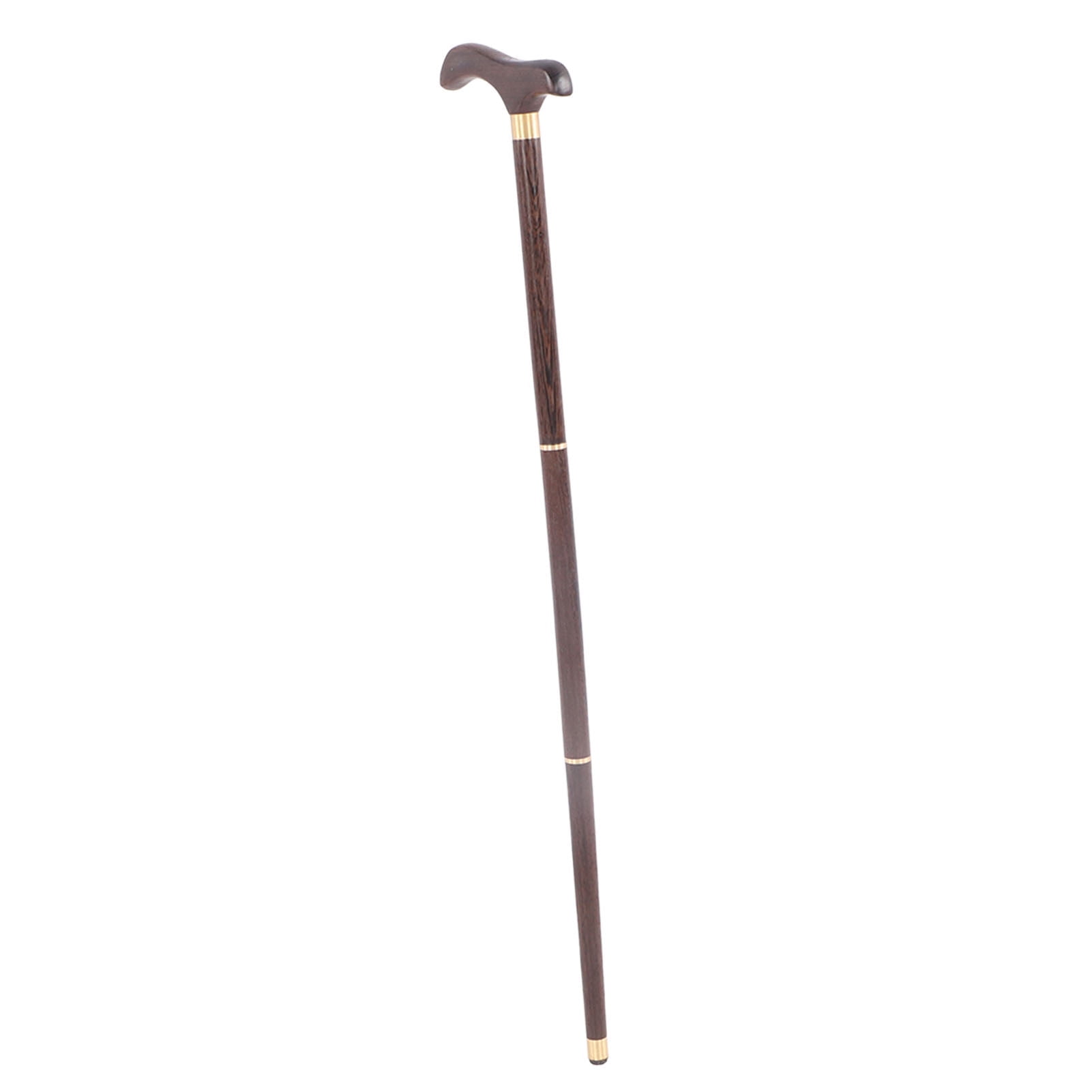 Walking Stick Detachable 3 Sections Wenge Elderly Elegant Ergonomic ...