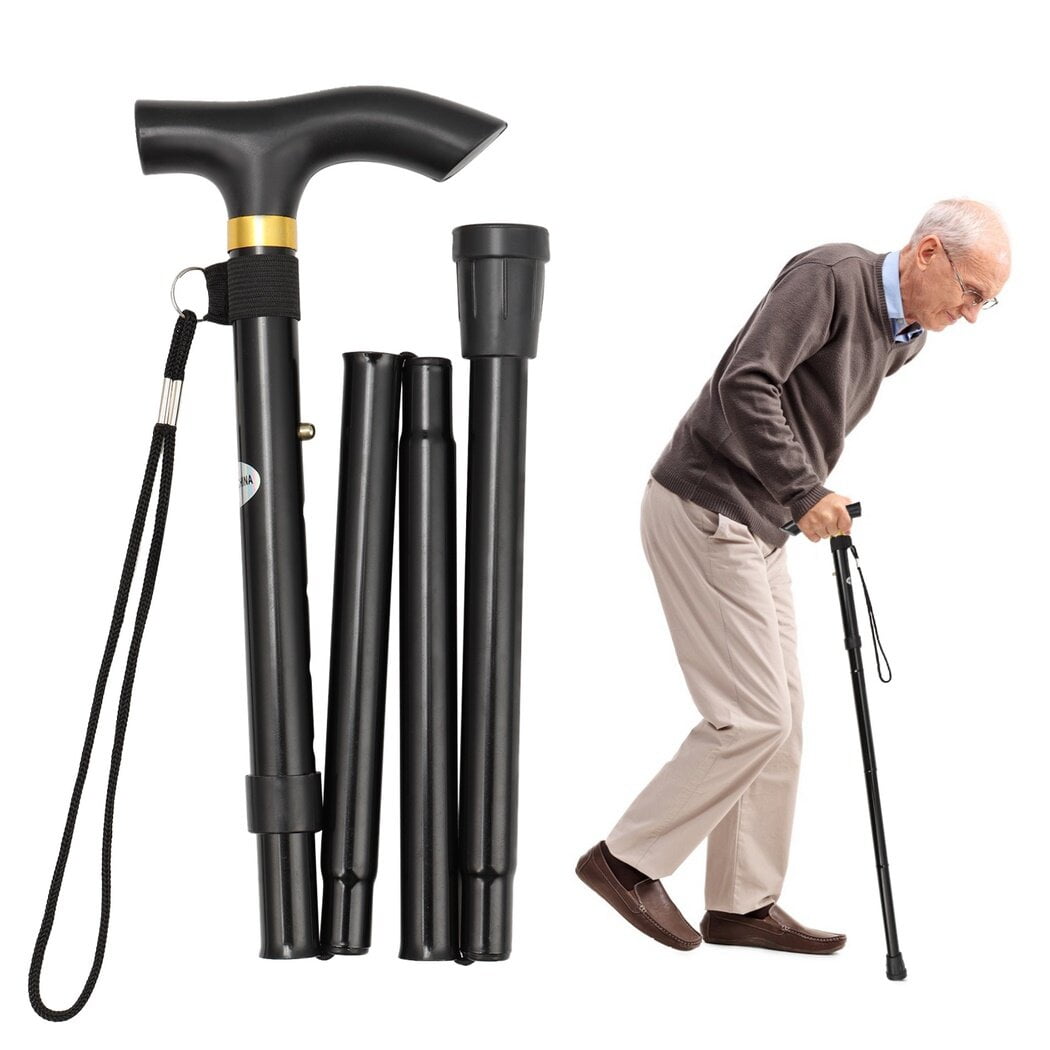 Walking Stick, Height Adjustable Walking Stick, Extendable Aluminium ...