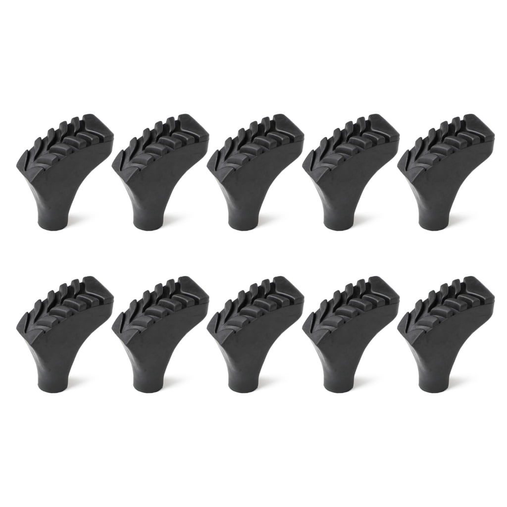 Walking Stick Tip Pad End Rubber Caps Walking Cane Replaceable Tip Caps ...