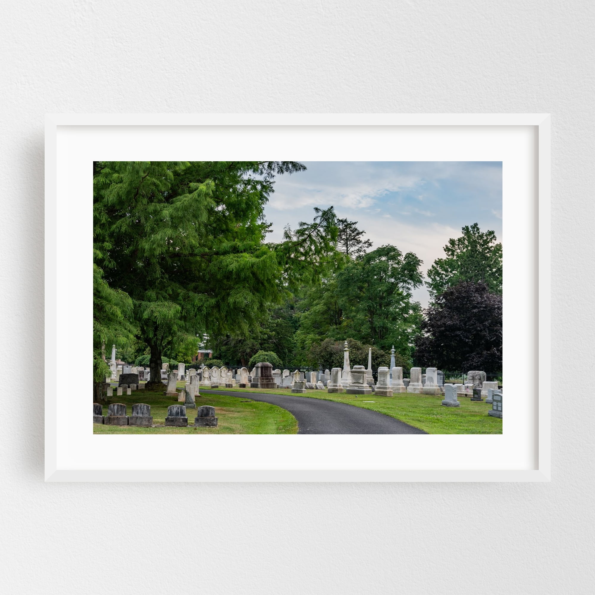 Walking Through Evergreen Cemetery at Dusk - Gettysburg Pennsylvania ...
