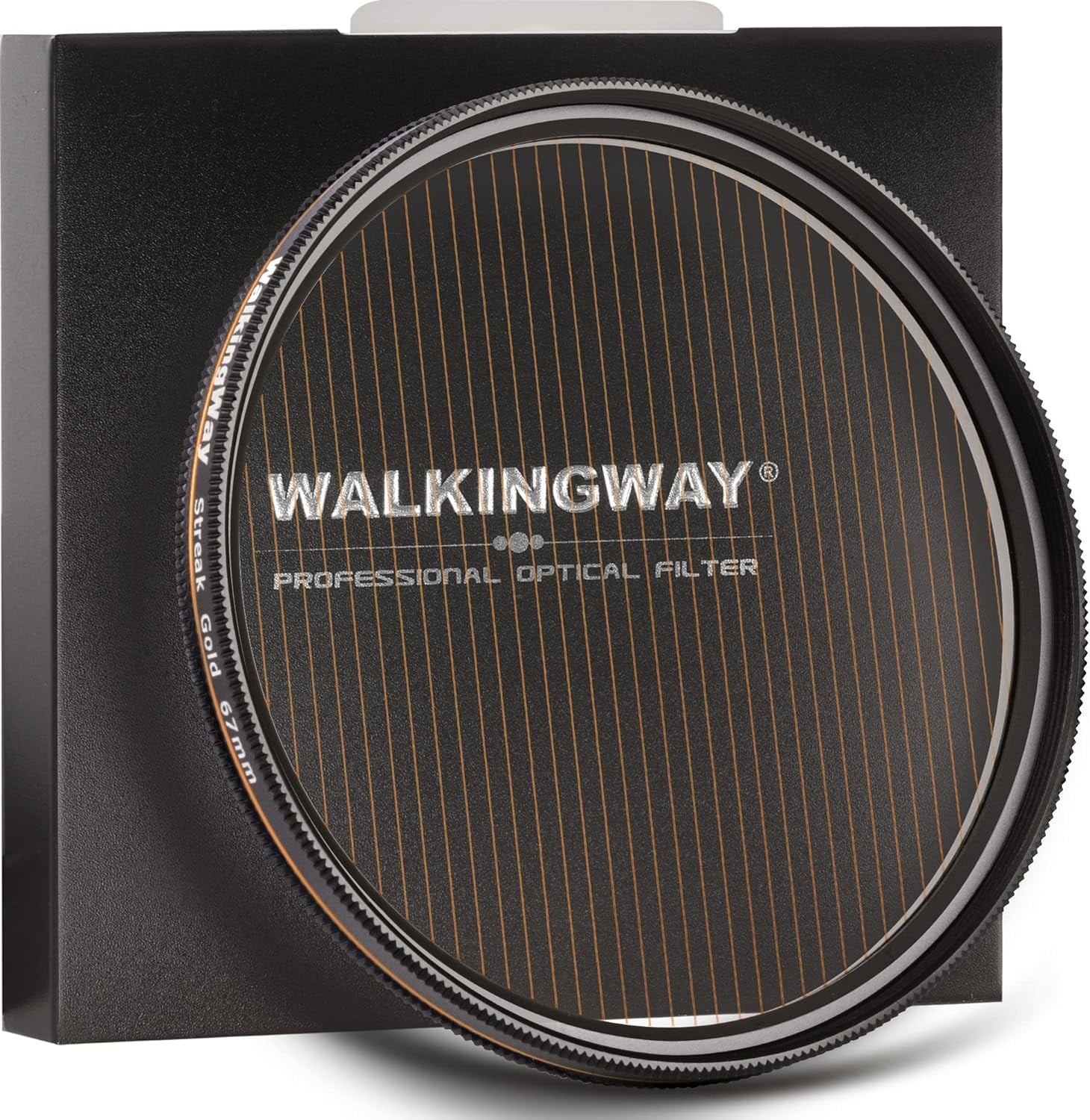 Walking Way 77MM Variable Gold Streak Filter Rotating Circular ...