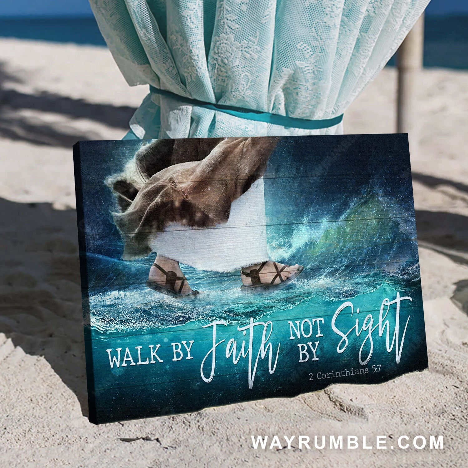 Walking With Jesus, Jesus On The Water, Walk By Faith Not By Sight ...