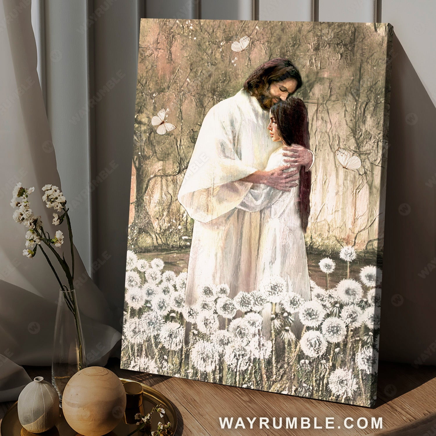 Walking With Jesus, Pretty Dandelion Field, The World In His Arm ...