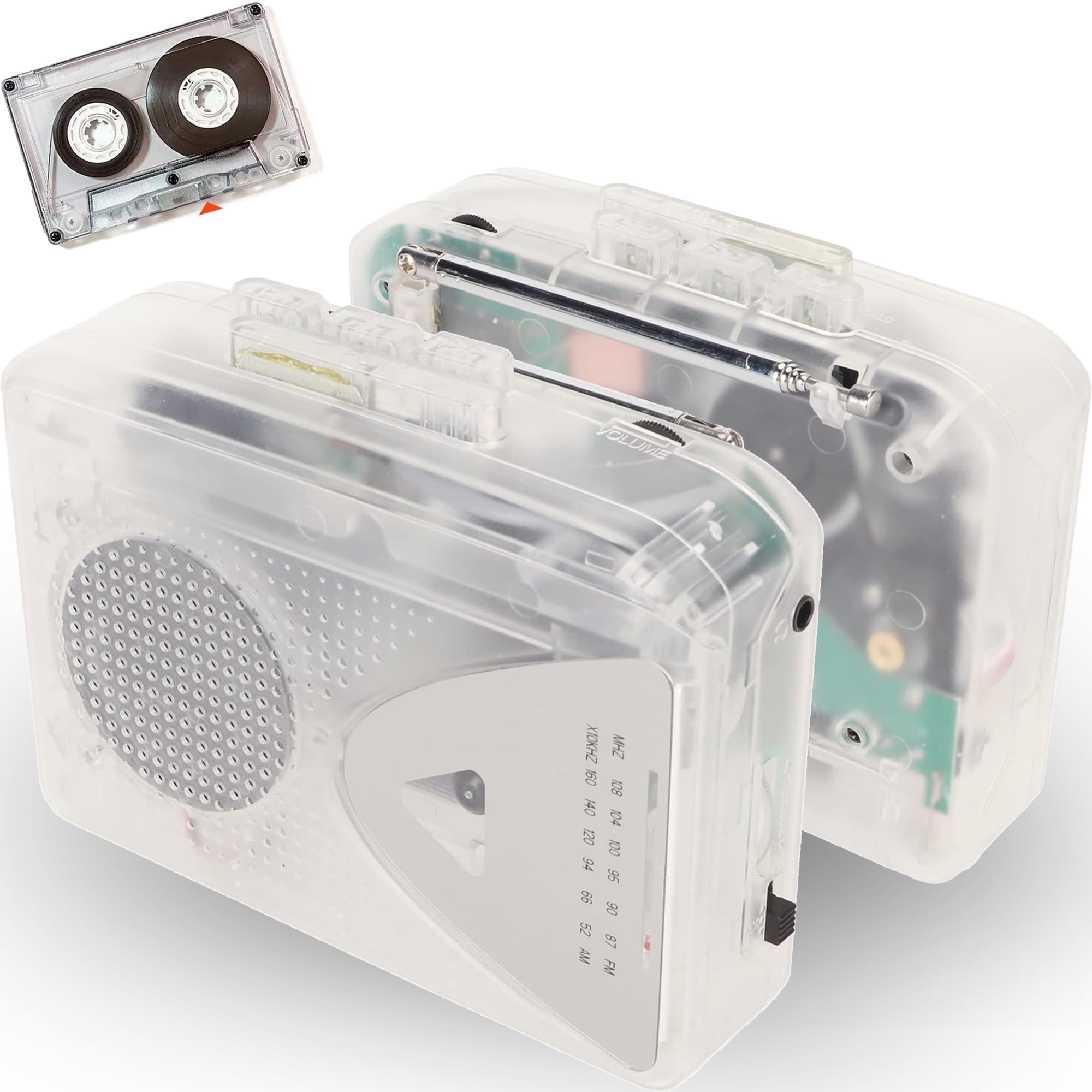 Walkmans Cassette Player Recorders FM AM Radio, Cassette Tape Player ...