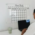 Wall Acrylic Weekly Planner Board Clear Dry Erases Calendar Planner ...