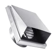 Wall Air Vent Extracts Valves Grille Ducting Covers Stainless Steel Air ...