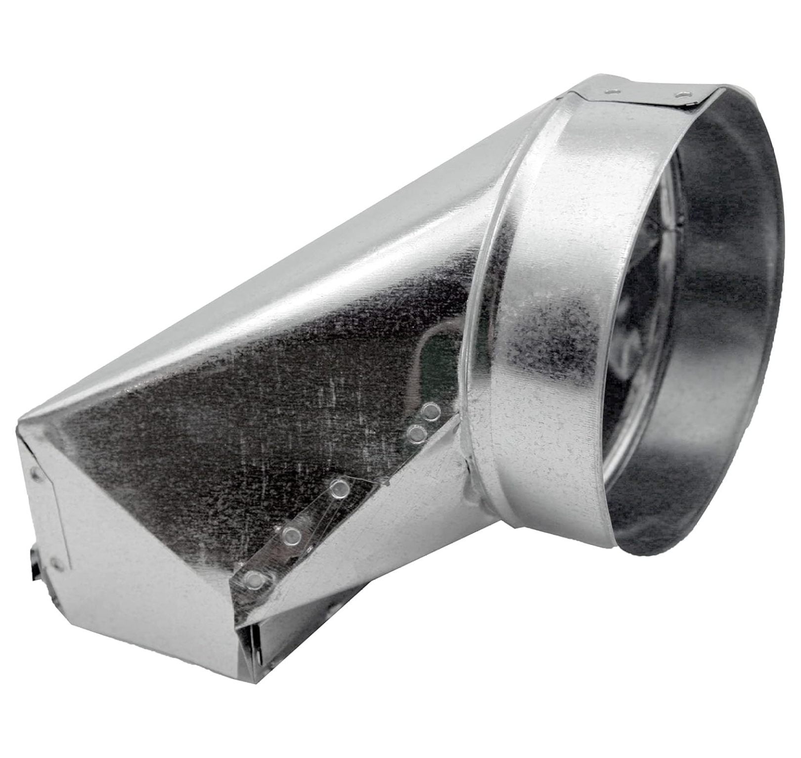 Wall Angle Stack Boot | Boot Stack Angle, 10" X 3.25" X 6" Galvanized ...