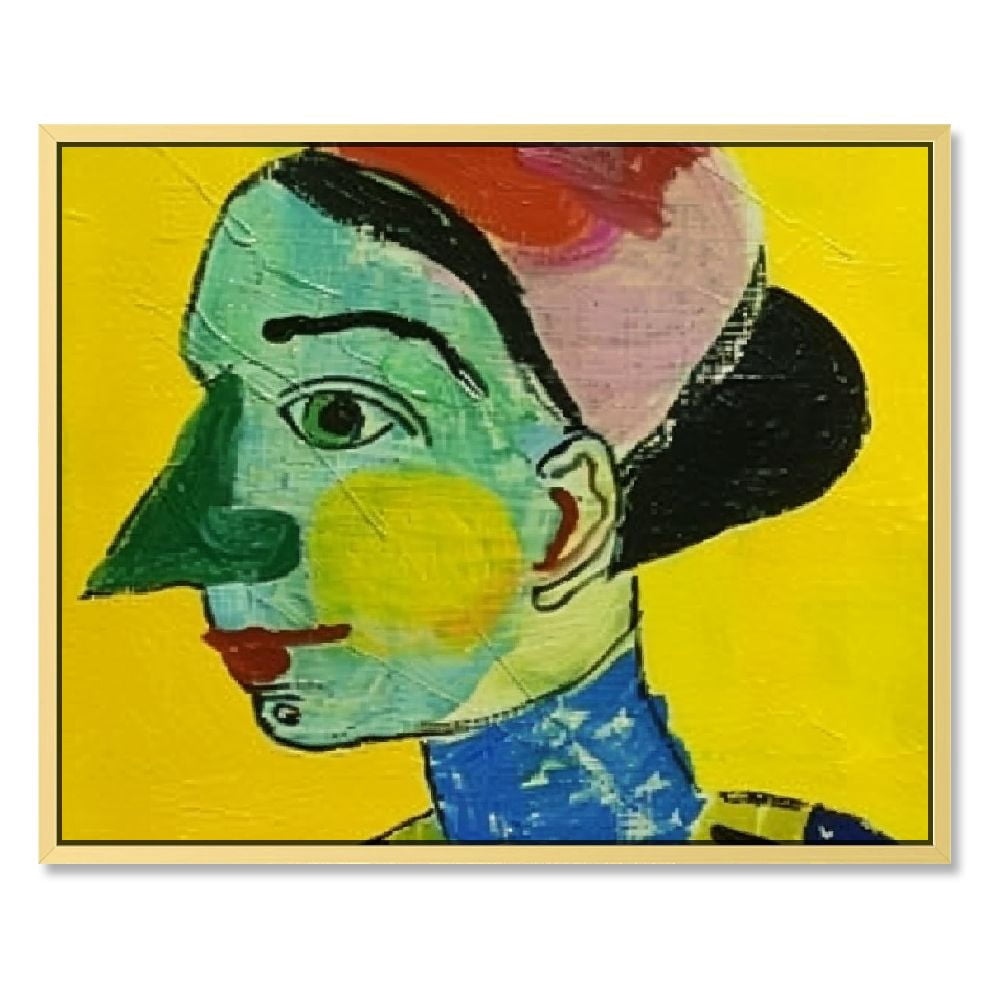 Wall Art - Abstract Canvas Wall Art - Abstract Posters of Men - Modern ...