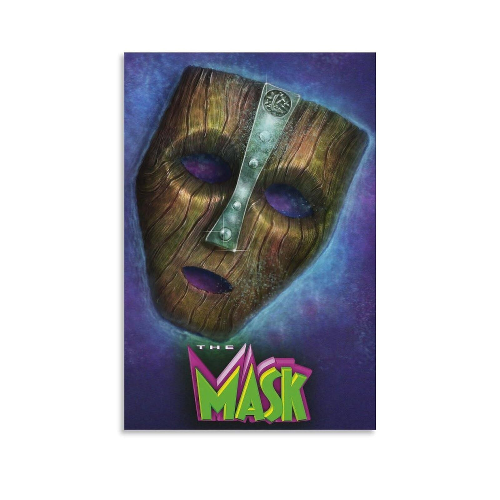 Wall Art Abstract Poster The Mask Movie Poster Poster Decorative ...