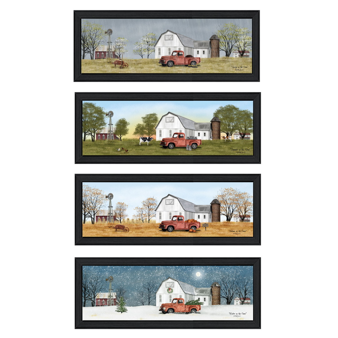 Wall Art "Billy Jacobs Four Seasons Collection VII" 4-Piece Vignette by ...
