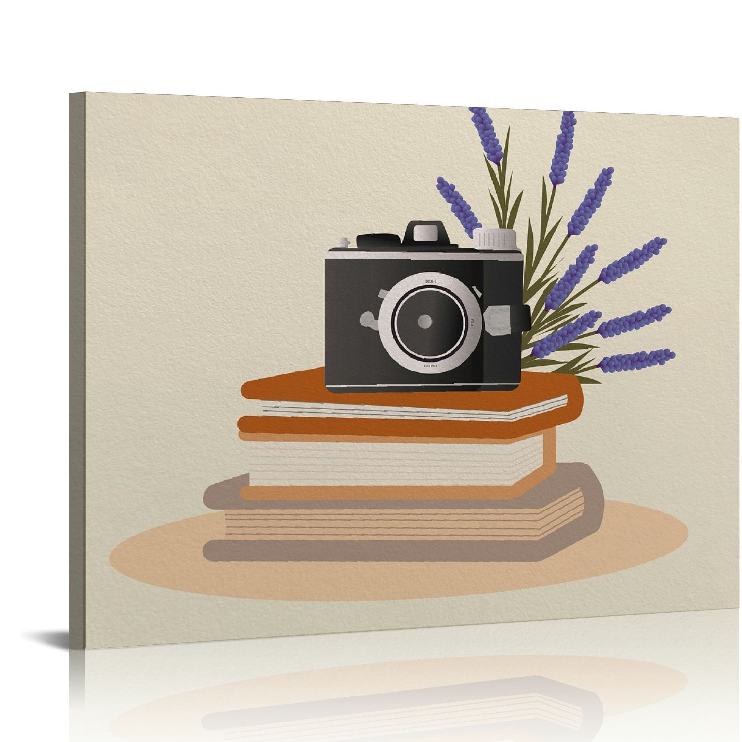 Wall Art Camera Artwork Paintings Print on Canvas Wall Art for Home ...