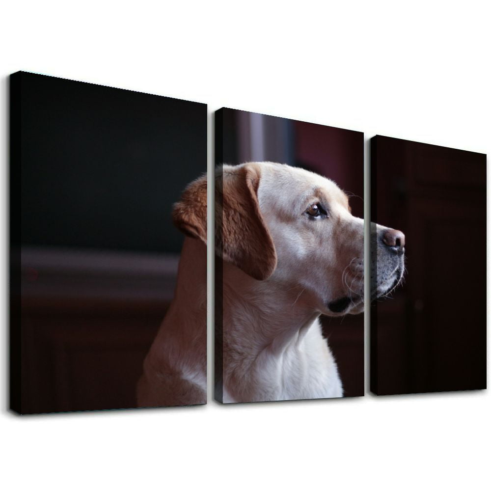 Wall Art Canvas Labrador Print on Canvas Wall Art for Home Walls Decor ...